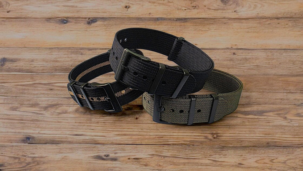 Leather NATO Watch Straps Handmade Premium Military Bands