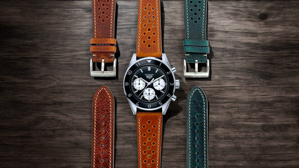 Leather NATO Watch Straps Handmade Premium Military Bands