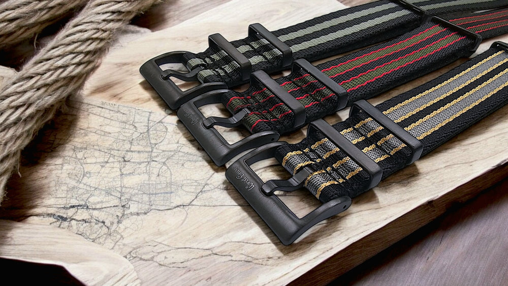 Leather NATO Watch Straps Handmade Premium Military Bands